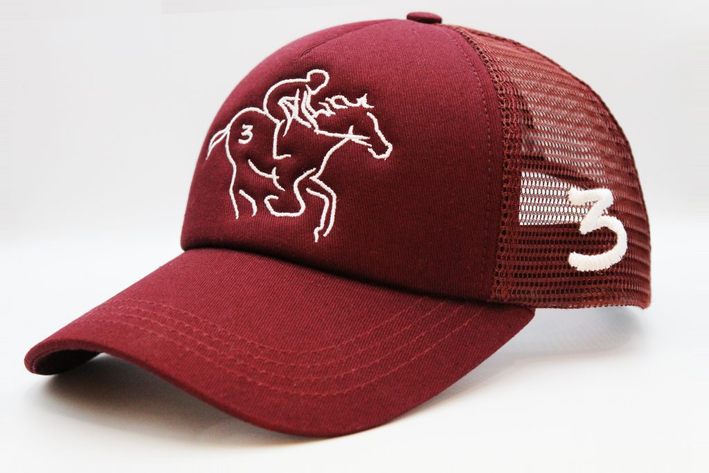 A Horseman Cap – Maroon – Foxerz